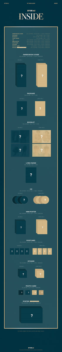 BTOB - 1st MINI ALBUM INSIDE – I HEART KPOP Australia