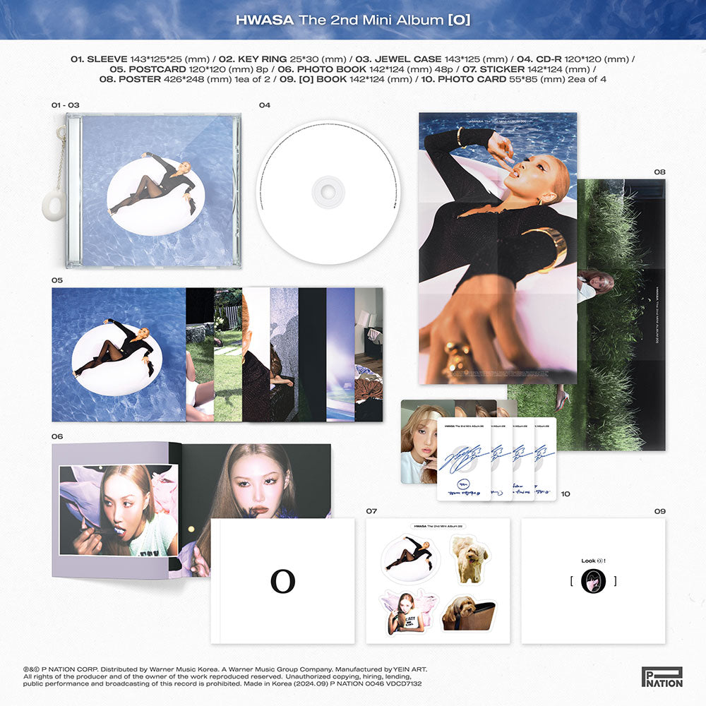 [PRE-ORDER] HWASA (MAMAMOO) - 2nd Mini Album “O” – I HEART KPOP Australia