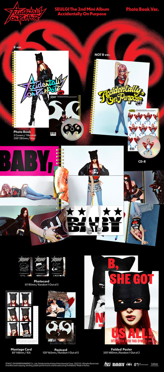 SEULGI - 2nd Mini Album ‘Accidentally On Purpose’ (Photobook Ver) – I ...
