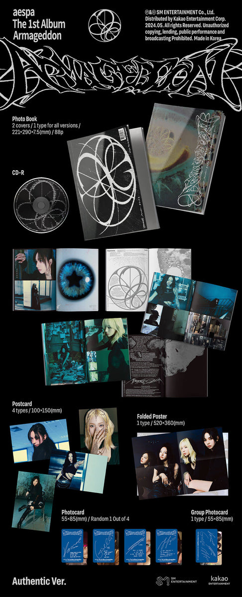 AESPA - 1st Full Album Armageddon (Authentic) – I HEART KPOP Australia