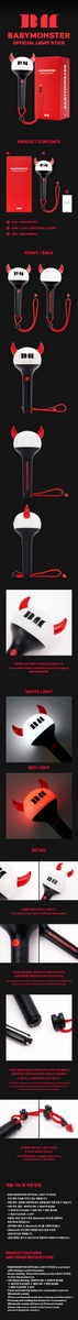 BABYMONSTER OFFICIAL LIGHT STICK – I HEART KPOP Australia