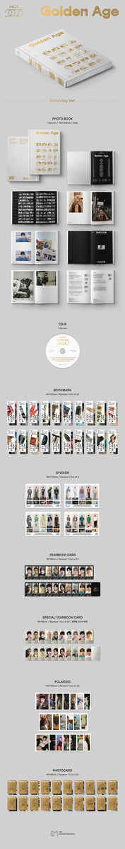 NCT - 4th Full Album Golden Age (Archiving Version) – I HEART KPOP ...