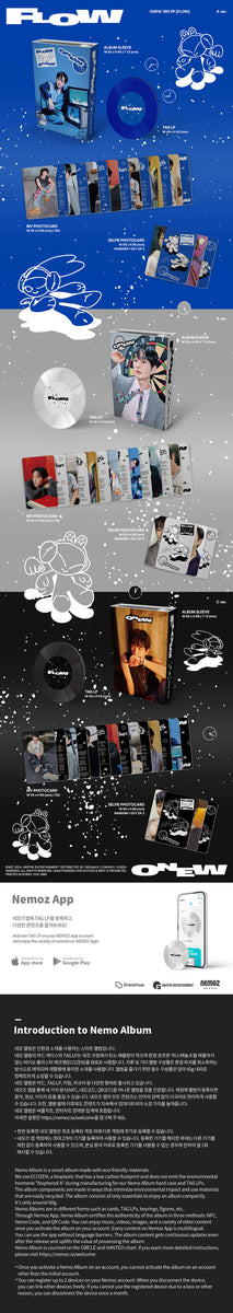 ONEW - 3rd Mini Album FLOW (Nemo) – I HEART KPOP Australia