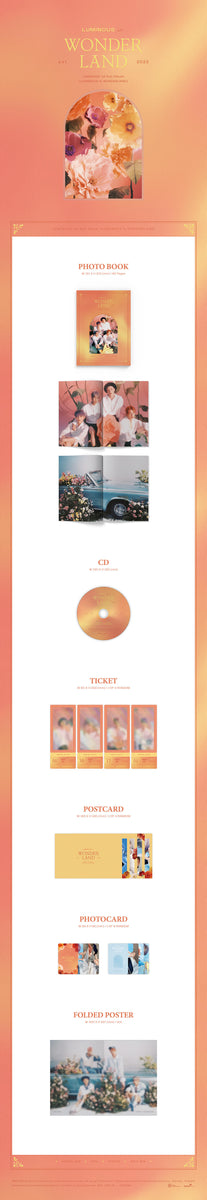 LUMINOUS - 1st Full Album 'LUMINOUS in WONDERLAND' – I HEART KPOP Australia