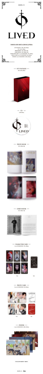 ONEUS - 'Lived' 4th Mini Album – I HEART KPOP Australia