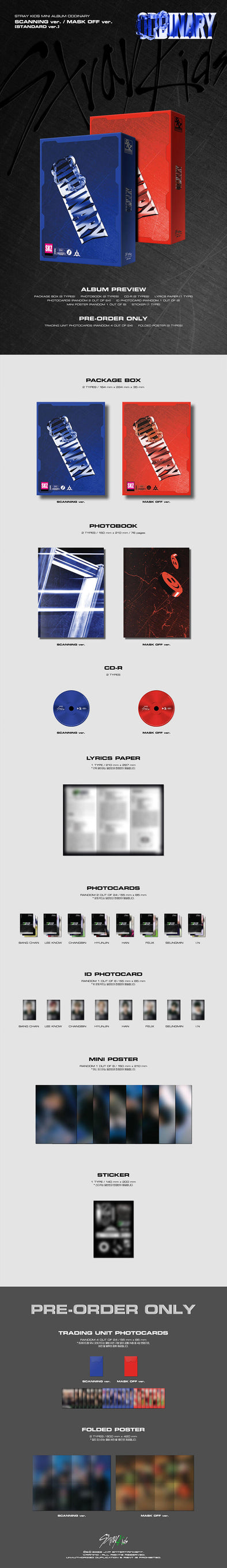 STRAY KIDS - 'Oddinary' Mini Album (Standard Version) – I HEART KPOP ...