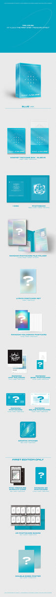 TREASURE - 1st Album 'THE FIRST STEP : TREASURE EFFECT' – I HEART KPOP ...