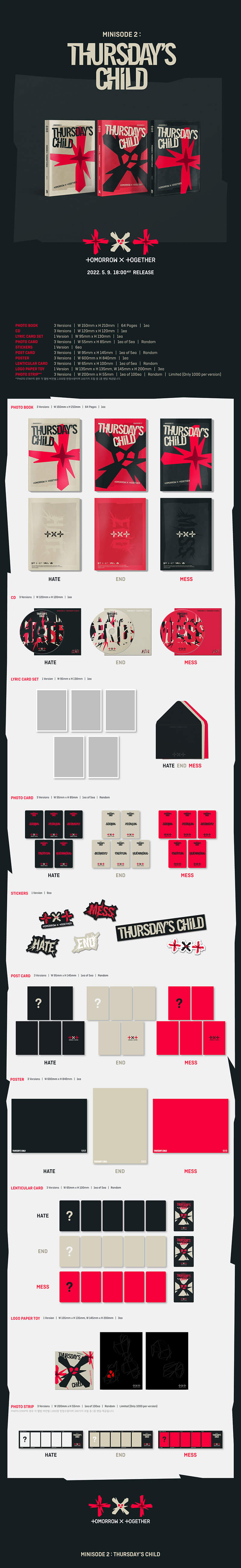 AUSTRALIA KPOP STORE - TXT Albums, TXT Merch
