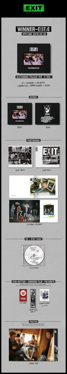 WINNER - Mini Album EXIT : E – I HEART KPOP Australia